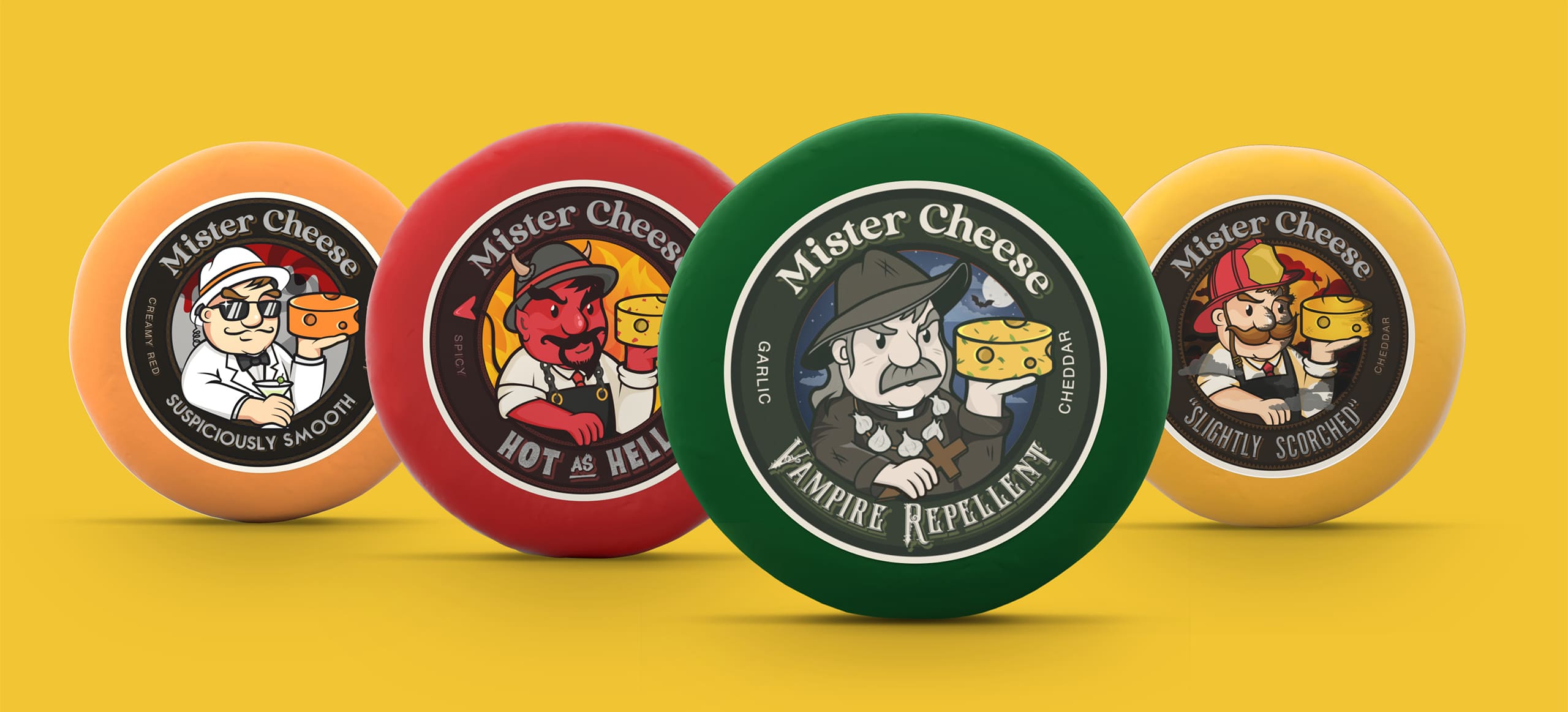 A Brand Launch With Character | Mister Cheese | Kensa Creative