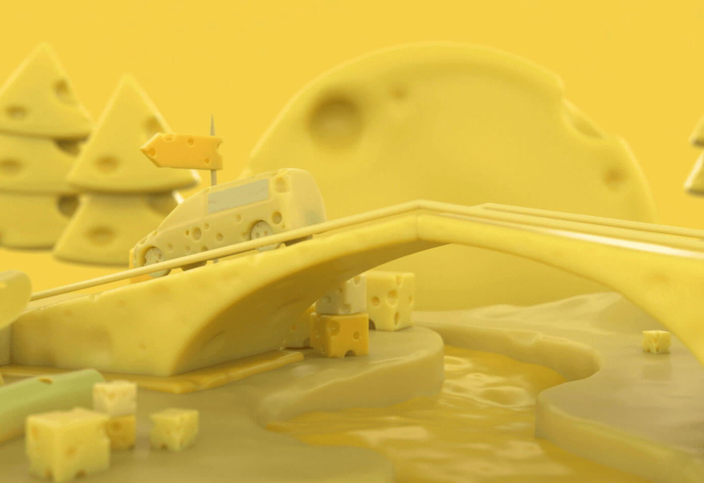 Bespoke Web Design | Bridge Cheese Project | Kensa Web Agency